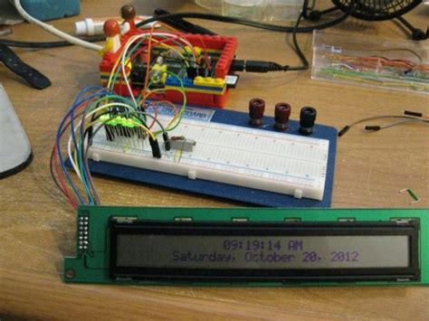 Raspberry Pi Hd44780 Display Shift Register Driven Project