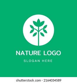 Tree Circle Vector Icon Logo Stock Vector Royalty Free Shutterstock