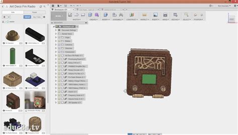Arduino Retro Fm Radio With An Art Deco Style Diy Project By