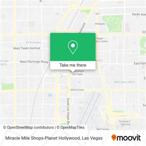 How To Get To Miracle Mile Shops Planet Hollywood In Paradise By Bus Or