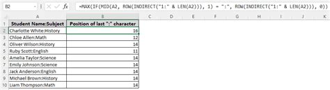 How To Find The Last Occurrence Of A Character In A String In Excel