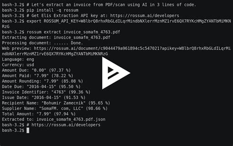 extracting invoices using ai in a few lines of code by bohumír