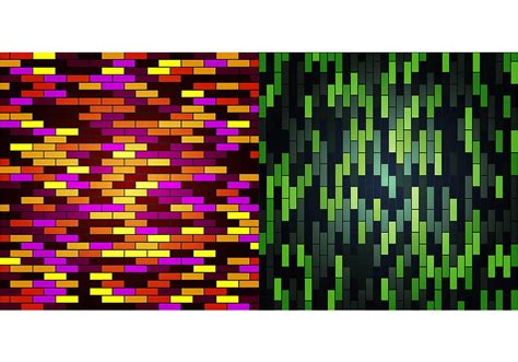 추상 삼각형 패턴 배경 벡터의 집합 Ai Eps Uidownload