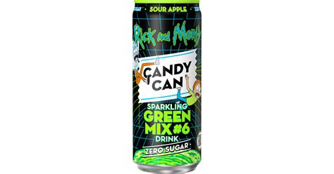 Candy Can Sycená Limonáda Bez Cukru S Příchutí Jablka 330 Ml Candy