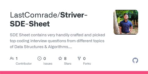 Github Lastcomradestriver Sde Sheet Sde Sheet Contains Very Handily Crafted And Picked Top