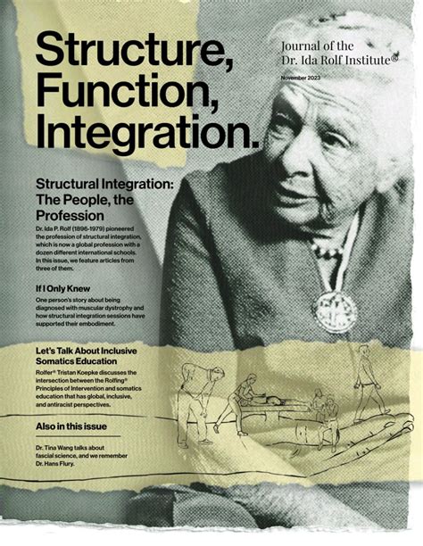 Structure Function Integration Journal Of The Dr Ida Rolf Institute