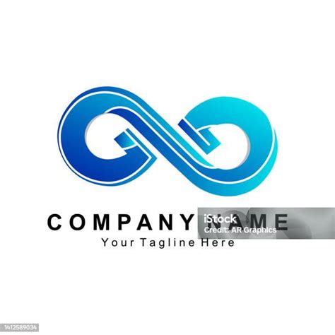 인피니티 로고 디자인 컬러 서클 로고 일러스트 레이 션 회사 브랜드 아이콘 8에 대한 스톡 벡터 아트 및 기타 이미지 8