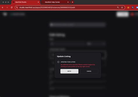 Gallery Publishing Error Manifold Support Manifold Community Forum