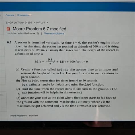 Solved Can You Provide The Matlab Code Make Sure To Use