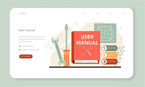 Technical Writer Web Banner Or Landing Page User Manual Tutorial