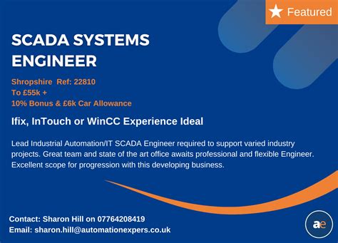 scada mes iot automation engineering jobs