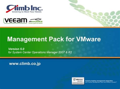 Veeam Mp For V Mware V5 Ppt