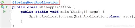 关于springboot中左侧边栏各图标的含义 springbootapplication图标 csdn博客