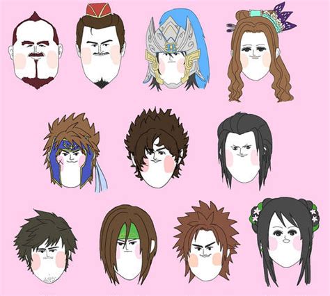 無双7の新キャラたちの顔 KURO