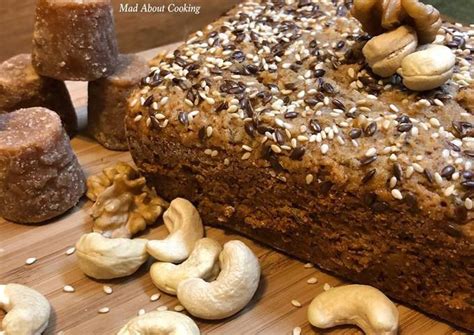 Eggless Whole Wheat Jaggery Cake Or Atta Gur Ka Cake Healthy Cake