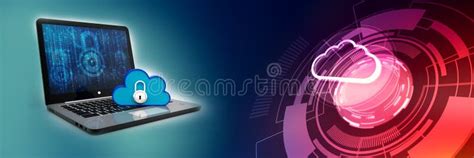 3d Rendering Cloud Computing Concept Cloud Internet Technology Concept