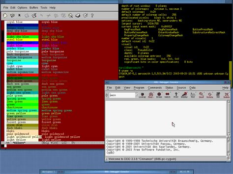 Cygwin X Screenshots