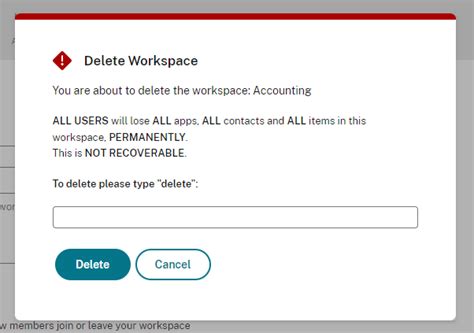 Workspace Settings Podio
