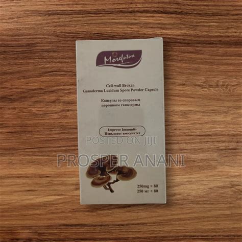 Morefuture Cell Wall Broken Ganoderma Lucidum Spore Powder Capsule In