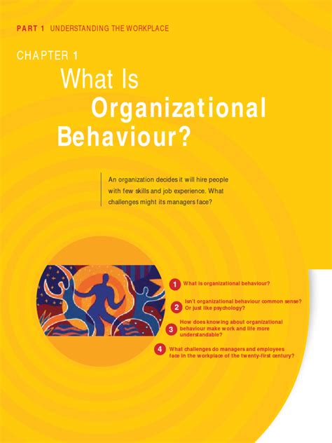 Fundamentals Of Organizational Behaviour Pdf Employment Behavioural Sciences