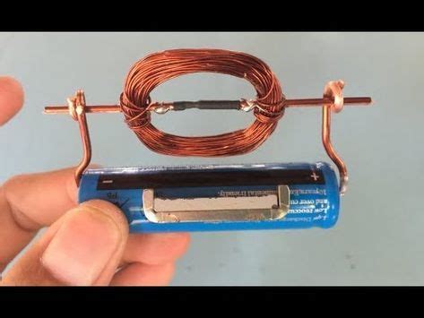 How To Make A Simple DC Motor YouTube Electrical Projects Electrical Engineering Projects