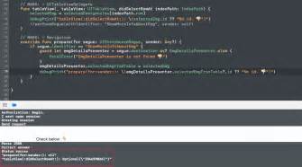 Ios A Duplicated Segue Processing With Uistoryboardsegue Between Two