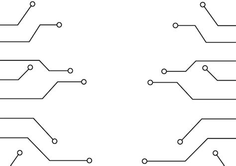 전기 장치 벡터 일러스트 레이 션에 대 한 전기 회로 보드 배경 프리미엄 벡터