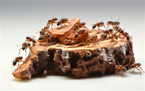 Premium Photo Ant Colony Activity