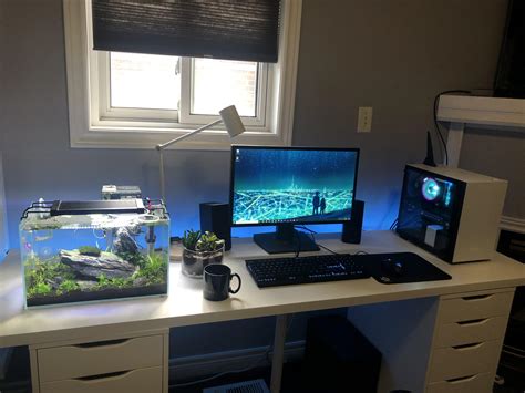 Morning Heres My Very First Set Up Always Wanted A PC Set Up So I Did After Graduating