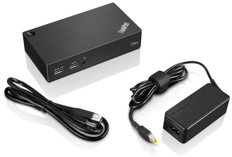 Lenovo Thinkpad Hybrid Usb C Ultra Docking Station Type A With Usb Cable And Power Adapter