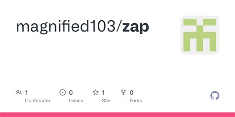 GitHub Magnified Zap