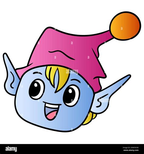 Smile Dwarf Smiling Face Stock Vector Image And Art Alamy