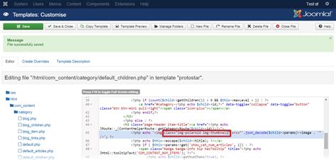 Create A Joomla Category List With Images Joomlashack
