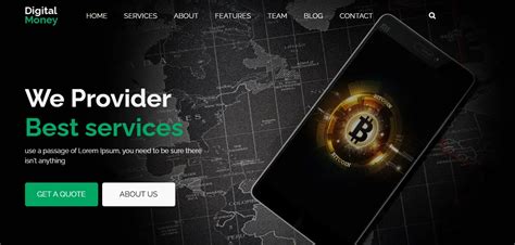 20 Free Cryptocurrency And Bitcoin Website Templates With Html Css