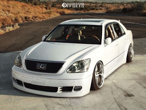 2005 Lexus Ls430 With 20x105 20 Work Durandal Dd52 And 23535r20
