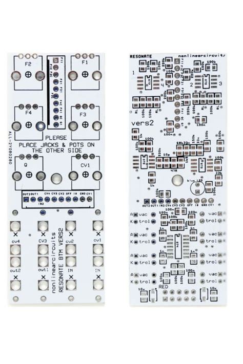 Resonate Korg 3100 Resonator Pcb Nonlinear Circuits Modular Addict Synth Diy