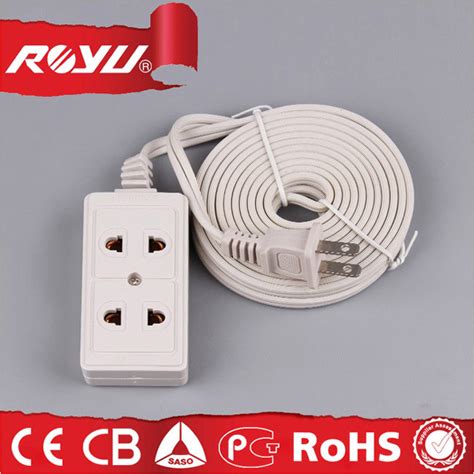 2 Gang 2 Pin Extension Socket Extension Socket And Ground Outlet