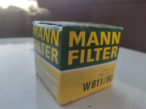 Фильтр масляный MANN-FILTER W 811/80 — купить в интернет-магазине ...