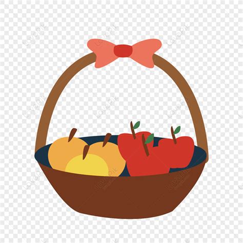 과일 바구니 Png 일러스트 무료 다운로드 Lovepik