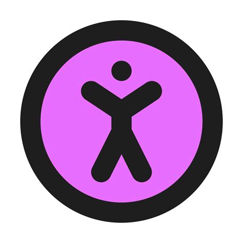 Accessibility Flat Color Outline Icon 12289500 Png