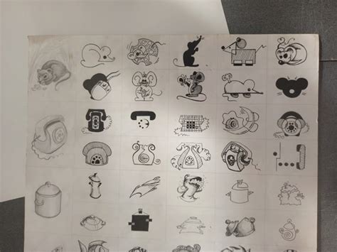 плоская композиция дизайн стилизация предметов черно белое решение Дизайн Черно белое