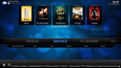 Openelec 5 0 Beta 1 Now Based On Kodi Drops Appletv Support Softpedia