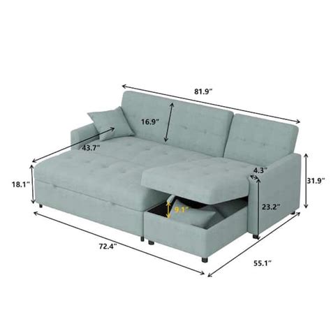 Queen Size Sofa Bed Dimensions Cabinets Matttroy