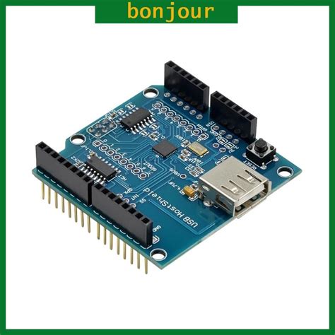 Bon Usb Host Shield Cho Arduin Uno Mega Adk Hỗ Trợ Android Adk