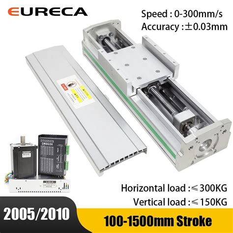 Precision Ball Screw Cnc Linear Guide Shaft Actuator Module Position Slide Table Rail Motion 86