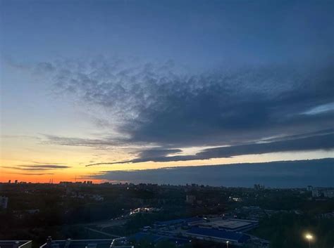 Закат в Нижнем Новгороде 30 апреля фото 30 апреля 2024 НН ру