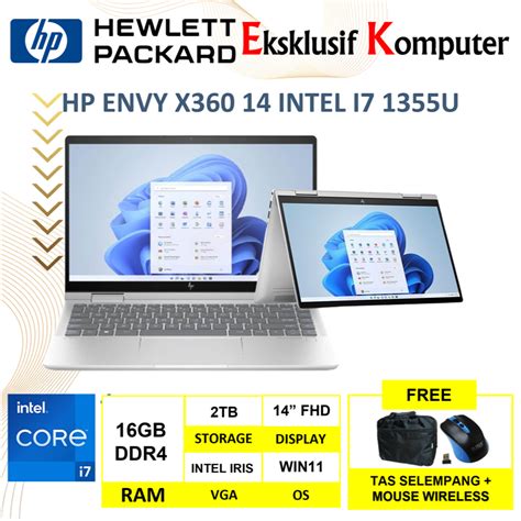 Jual Hp Envy X In Touch I U Gb Tb W Inchi Fhd Ips Touchscreen Windows