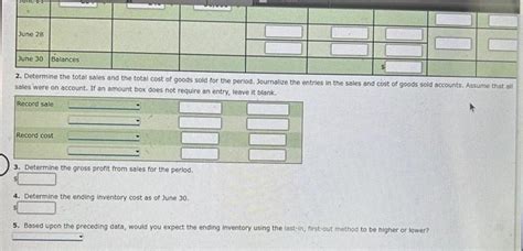Solved FIFo Perpetual Inventory The Beginning Inventory At Chegg Com