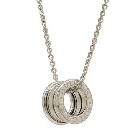【楽天市場】bvlgari ブルガリ B Zero1 Bzero1 Bzero1 ビーゼロワン ネックレス ペンダント K18wg