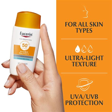 Face Sunscreen For All Skin Types Spf 50 Eucerin